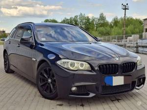 Black BMW 520 2010 in Silute, with an engine capacity of 2.00 L and mileage of 358 thousand km for 7000 €, photo 10 on AUTOMOTO.COM.LV