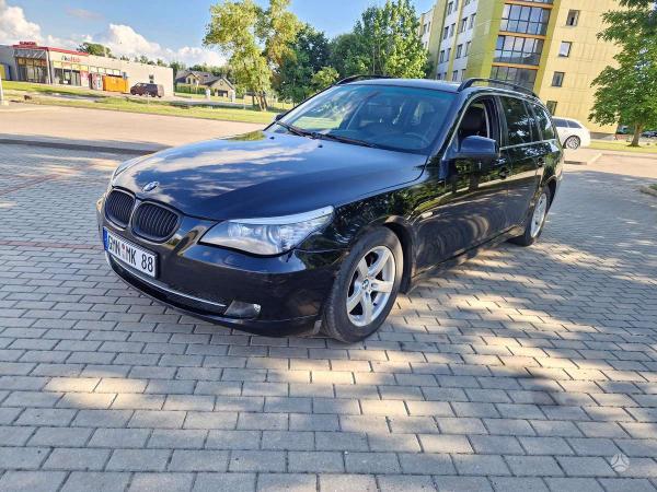 Melns BMW 520 2010 Kauņa, ar dzinēja tilpumu 2.00 L un nobraukumu 323 tūkst. km par 3550 €, foto 1 vietnē AUTOMOTO.COM.LV