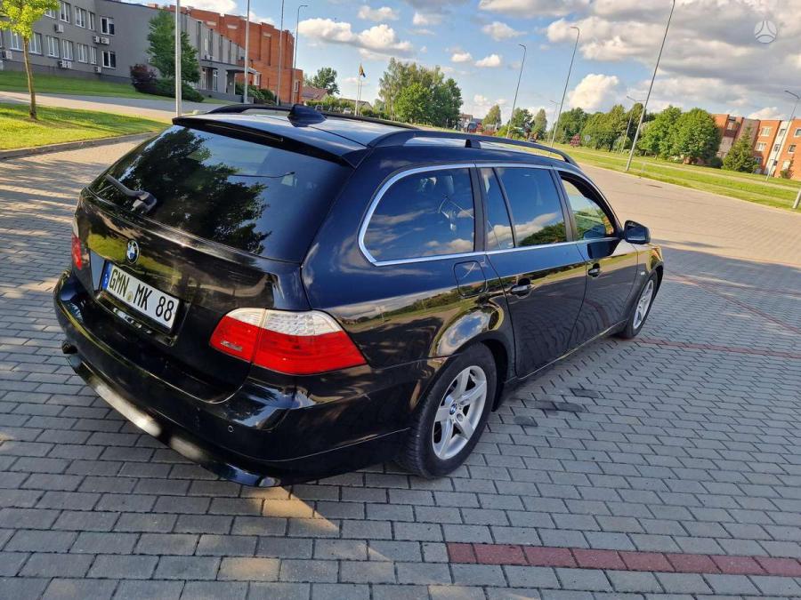 Черный БМВ 520 2010 в Каунас, объемом двигателя 2.00 л и пробегом 323 тыс. км за 3550 €, фото 8 на AUTOMOTO.COM.LV