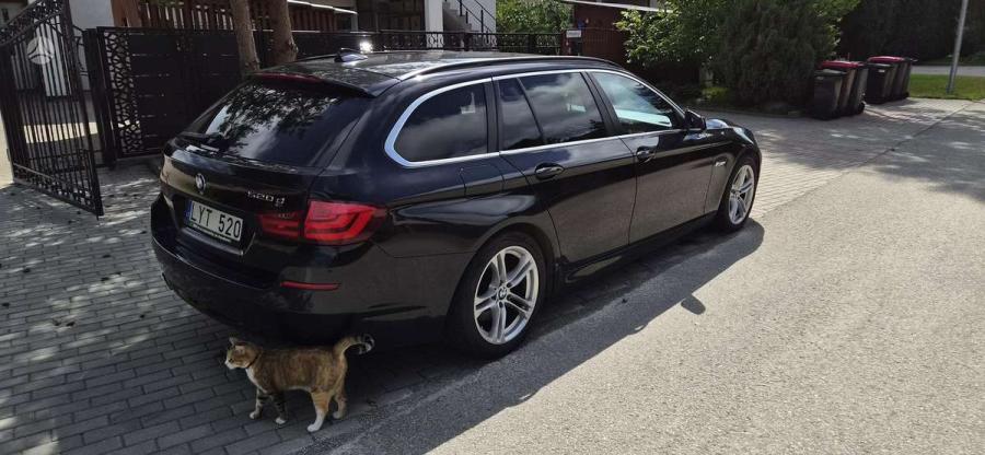 Melns BMW 520 2010 Klaipėda, ar dzinēja tilpumu 2.00 L un nobraukumu 331 tūkst. km par 7000 €, foto 6 vietnē AUTOMOTO.COM.LV