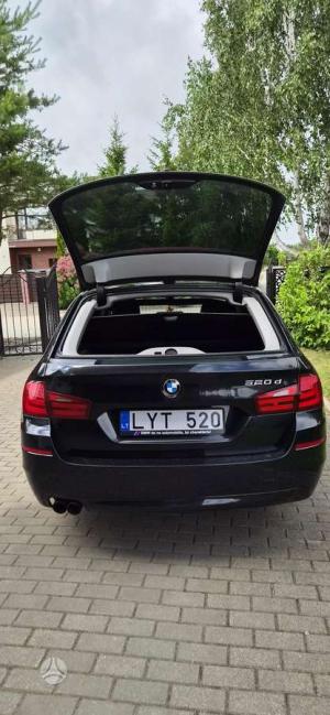 Melns BMW 520 2010 Klaipėda, ar dzinēja tilpumu 2.00 L un nobraukumu 331 tūkst. km par 7000 €, foto 12 vietnē AUTOMOTO.COM.LV