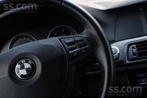 Черный БМВ 520 2010 в Валмиера, объемом двигателя 2.00 л и пробегом 0 тыс. км за 6990 €, фото 21 на AUTOMOTO.COM.LV