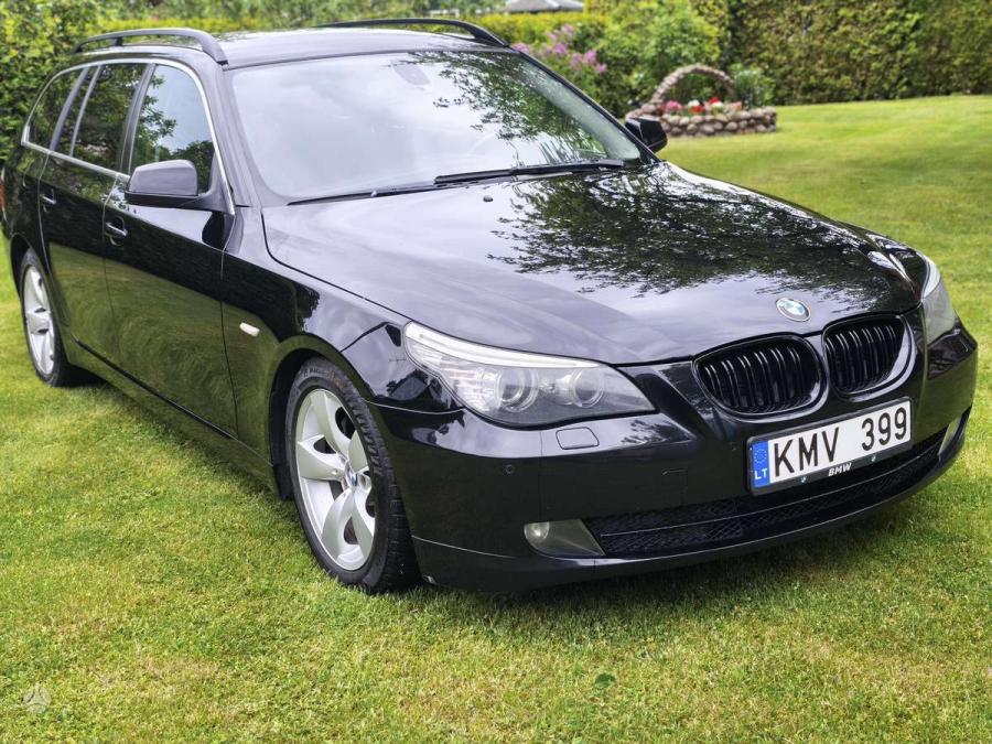 Melns BMW 520 2010 Alīta, ar dzinēja tilpumu 2.00 L un nobraukumu 434 tūkst. km par 4200 €, foto 3 vietnē AUTOMOTO.COM.LV