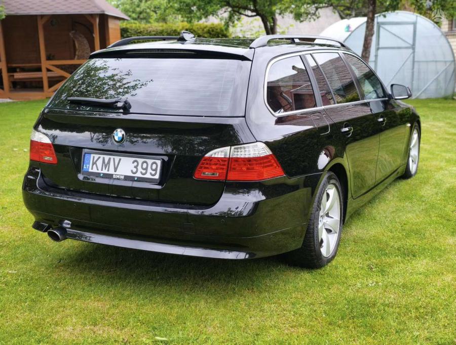 Melns BMW 520 2010 Alīta, ar dzinēja tilpumu 2.00 L un nobraukumu 434 tūkst. km par 4200 €, foto 6 vietnē AUTOMOTO.COM.LV