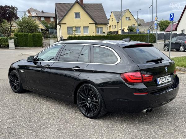 Black BMW 520 2010 in Telschi, with an engine capacity of 2.00 L and mileage of 345 thousand km for 7200 €, photo 2 on AUTOMOTO.COM.LV