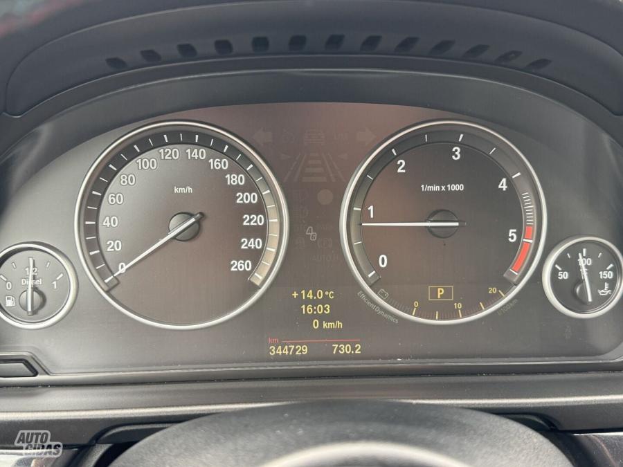 Черный БМВ 520 2010 в Тельшяй, объемом двигателя 2.00 л и пробегом 345 тыс. км за 7200 €, фото 16 на AUTOMOTO.COM.LV