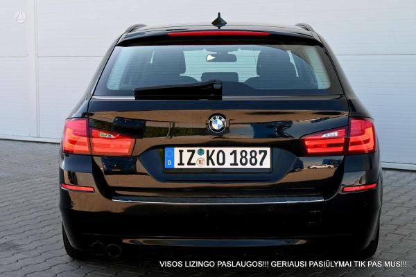 Black BMW 520 2010 in Kretinga, with an engine capacity of 2.00 L and mileage of 268 thousand km for 7899 €, photo 8 on AUTOMOTO.COM.LV