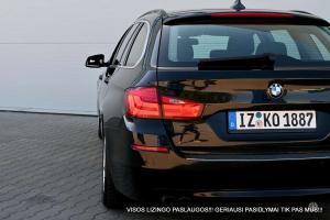 Black BMW 520 2010 in Kretinga, with an engine capacity of 2.00 L and mileage of 268 thousand km for 7899 €, photo 10 on AUTOMOTO.COM.LV