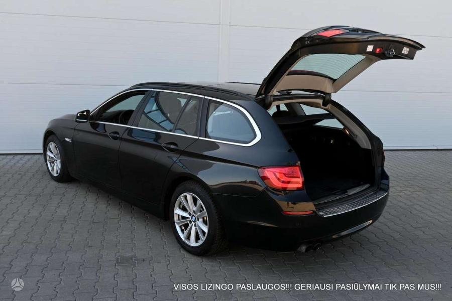 Black BMW 520 2010 in Kretinga, with an engine capacity of 2.00 L and mileage of 268 thousand km for 7899 €, photo 11 on AUTOMOTO.COM.LV