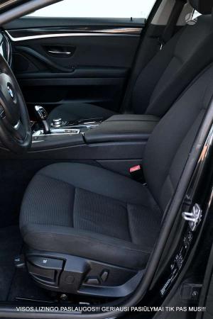 Black BMW 520 2010 in Kretinga, with an engine capacity of 2.00 L and mileage of 268 thousand km for 7899 €, photo 16 on AUTOMOTO.COM.LV