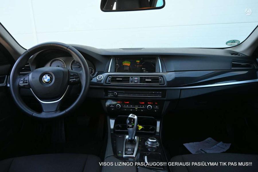 Black BMW 520 2010 in Kretinga, with an engine capacity of 2.00 L and mileage of 268 thousand km for 7899 €, photo 26 on AUTOMOTO.COM.LV