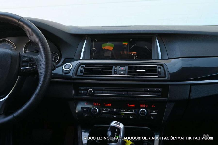 Black BMW 520 2010 in Kretinga, with an engine capacity of 2.00 L and mileage of 268 thousand km for 7899 €, photo 28 on AUTOMOTO.COM.LV