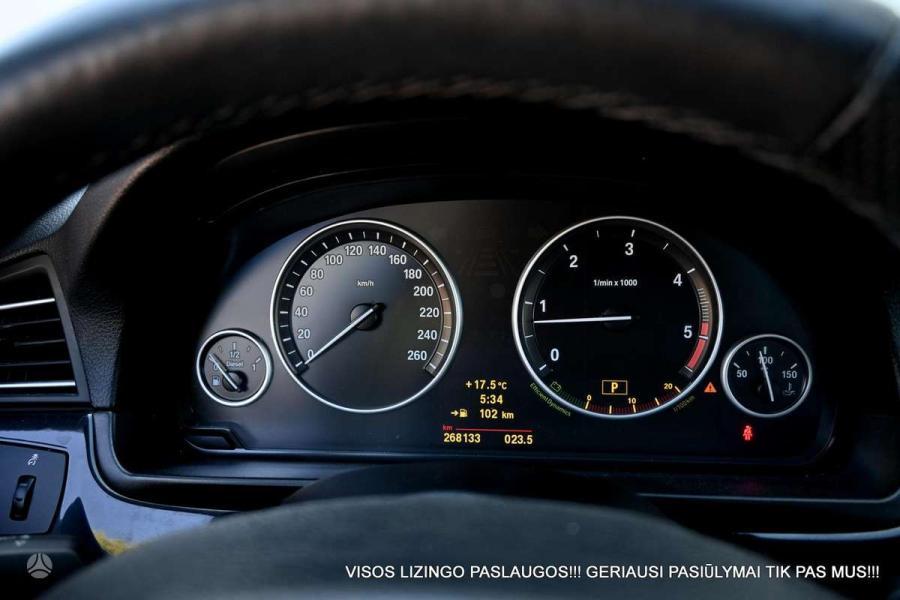 Black BMW 520 2010 in Kretinga, with an engine capacity of 2.00 L and mileage of 268 thousand km for 7899 €, photo 29 on AUTOMOTO.COM.LV