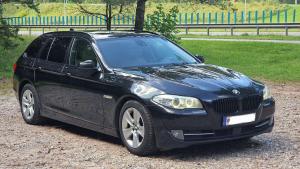 Черный БМВ 520 2010 в Вильнюс, объемом двигателя 2.00 л и пробегом 299 тыс. км за 6800 €, фото  на AUTOMOTO.COM.LV