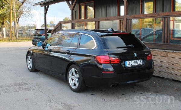 Melns BMW 520 2010 Rīga, ar dzinēja tilpumu 2.00 L un nobraukumu 0 tūkst. km par 6650 €, foto 6 vietnē AUTOMOTO.COM.LV