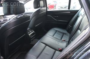 Black BMW 520 2010 in Riga, with an engine capacity of 2.00 L and mileage of 0 thousand km for 6650 €, photo 16 on AUTOMOTO.COM.LV
