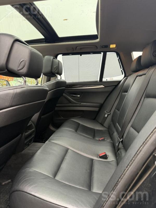 Melns BMW 520 2010 Jelgava, ar dzinēja tilpumu 2.00 L un nobraukumu 345 tūkst. km par 8200 €, foto 10 vietnē AUTOMOTO.COM.LV