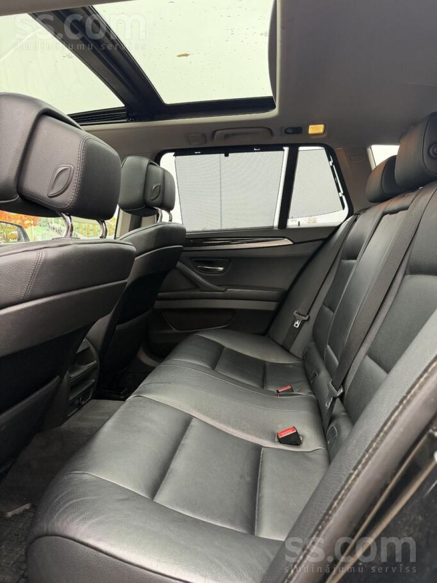 Melns BMW 520 2010 Jelgava, ar dzinēja tilpumu 2.00 L un nobraukumu 345 tūkst. km par 8200 €, foto 10 vietnē AUTOMOTO.COM.LV