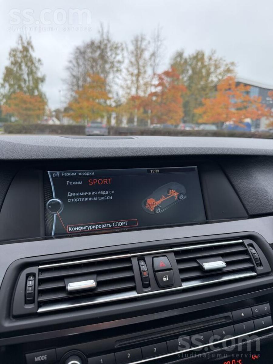 Melns BMW 520 2010 Jelgava, ar dzinēja tilpumu 2.00 L un nobraukumu 345 tūkst. km par 8200 €, foto 13 vietnē AUTOMOTO.COM.LV