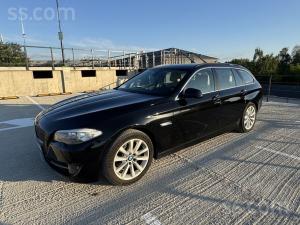 Black BMW 520 2011 in Riga, with an engine capacity of 2.00 L and mileage of 238 thousand km for 7000 €, photo 5 on AUTOMOTO.COM.LV