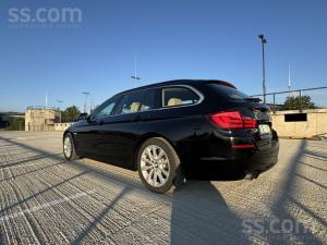 Black BMW 520 2011 in Riga, with an engine capacity of 2.00 L and mileage of 238 thousand km for 7000 €, photo 8 on AUTOMOTO.COM.LV