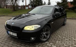 Melns BMW 520 2011 Dobele, ar dzinēja tilpumu 2.00 L un nobraukumu 274 tūkst. km par 7700 €, foto  vietnē AUTOMOTO.COM.LV