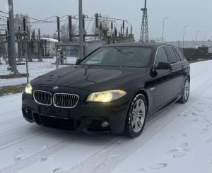 Black BMW 520 2011 in Parnu, with an engine capacity of 2.00 L and mileage of 258 thousand km for 8500 €, photo  on AUTOMOTO.COM.LV