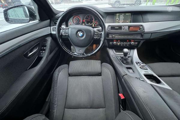 Black BMW 520 2011 in Parnu, with an engine capacity of 2.00 L and mileage of 258 thousand km for 8500 €, photo 10 on AUTOMOTO.COM.LV