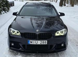 Black BMW 520 2011 in Radviliskis, with an engine capacity of 2.00 L and mileage of 361 thousand km for 7800 €, photo 4 on AUTOMOTO.COM.LV