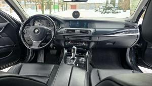 Black BMW 520 2011 in Radviliskis, with an engine capacity of 2.00 L and mileage of 361 thousand km for 7800 €, photo 7 on AUTOMOTO.COM.LV