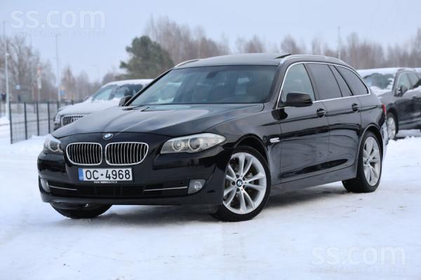 Melns BMW 520 2011 Jelgava, ar dzinēja tilpumu 2.00 L un nobraukumu 0 tūkst. km par 7990 €, foto 1 vietnē AUTOMOTO.COM.LV