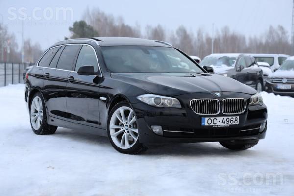 Melns BMW 520 2011 Jelgava, ar dzinēja tilpumu 2.00 L un nobraukumu 0 tūkst. km par 7990 €, foto 3 vietnē AUTOMOTO.COM.LV