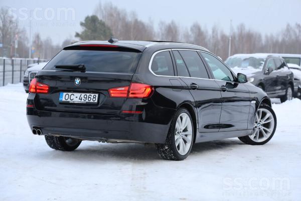 Melns BMW 520 2011 Jelgava, ar dzinēja tilpumu 2.00 L un nobraukumu 0 tūkst. km par 7990 €, foto 5 vietnē AUTOMOTO.COM.LV
