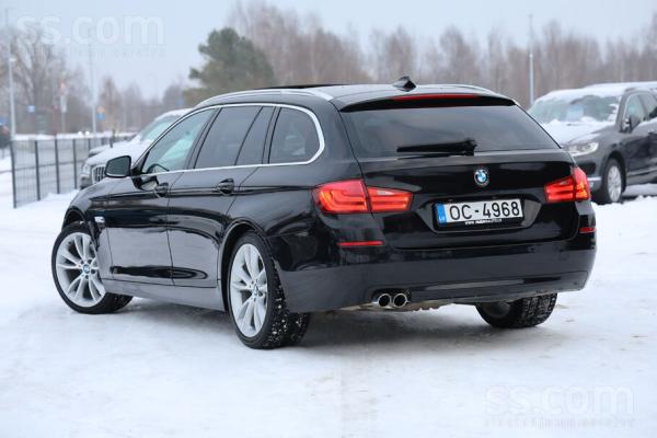 Melns BMW 520 2011 Jelgava, ar dzinēja tilpumu 2.00 L un nobraukumu 0 tūkst. km par 7990 €, foto 7 vietnē AUTOMOTO.COM.LV