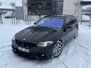 Black BMW 520 2011 in Kaunas, with an engine capacity of 2.00 L and mileage of 4400 thousand km for 7300 €, photo 3 on AUTOMOTO.COM.LV