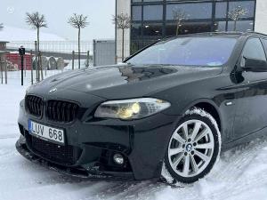 Black BMW 520 2011 in Kaunas, with an engine capacity of 2.00 L and mileage of 4400 thousand km for 7300 €, photo 6 on AUTOMOTO.COM.LV