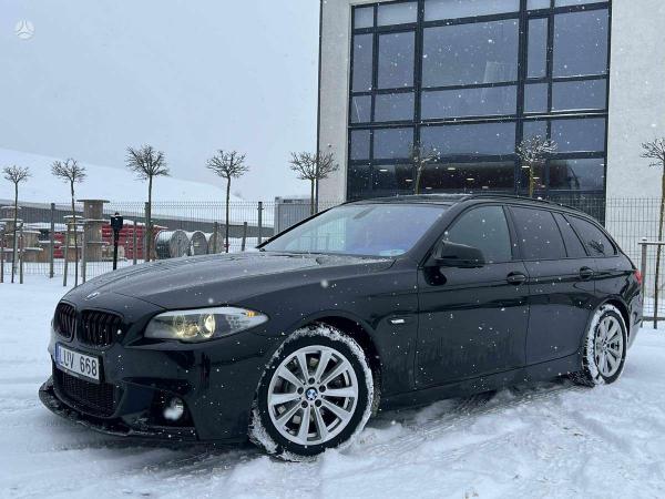 Black BMW 520 2011 in Kaunas, with an engine capacity of 2.00 L and mileage of 4400 thousand km for 7300 €, photo 7 on AUTOMOTO.COM.LV