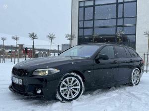 Black BMW 520 2011 in Kaunas, with an engine capacity of 2.00 L and mileage of 4400 thousand km for 7300 €, photo 7 on AUTOMOTO.COM.LV