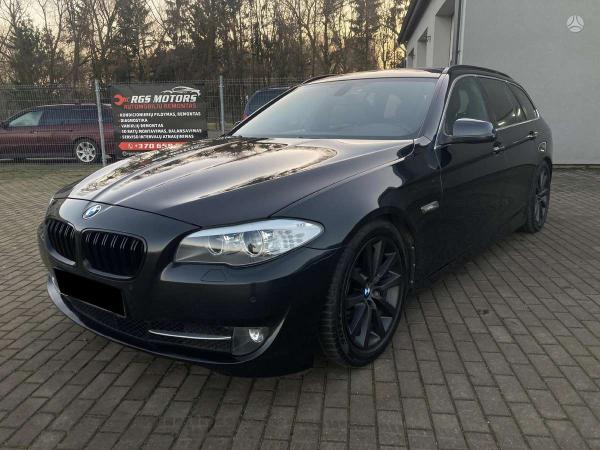 Melns BMW 520 2011 Marijampole, ar dzinēja tilpumu 2.00 L un nobraukumu 271 tūkst. km par 6750 €, foto 3 vietnē AUTOMOTO.COM.LV
