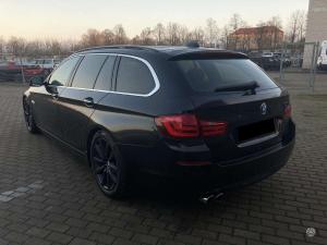 Black BMW 520 2011 in Marijampole, with an engine capacity of 2.00 L and mileage of 271 thousand km for 6750 €, photo 7 on AUTOMOTO.COM.LV