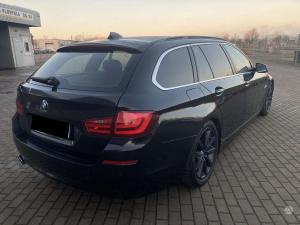 Black BMW 520 2011 in Marijampole, with an engine capacity of 2.00 L and mileage of 271 thousand km for 6750 €, photo 9 on AUTOMOTO.COM.LV