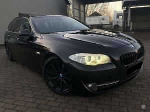 Black BMW 520 2011 in Marijampole, with an engine capacity of 2.00 L and mileage of 271 thousand km for 6750 €, photo 15 on AUTOMOTO.COM.LV