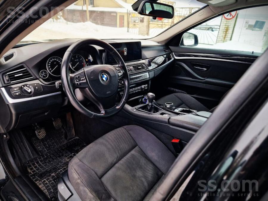 Melns BMW 520 2011 Tallina, ar dzinēja tilpumu 2.00 L un nobraukumu 379 tūkst. km par 5700 €, foto 9 vietnē AUTOMOTO.COM.LV