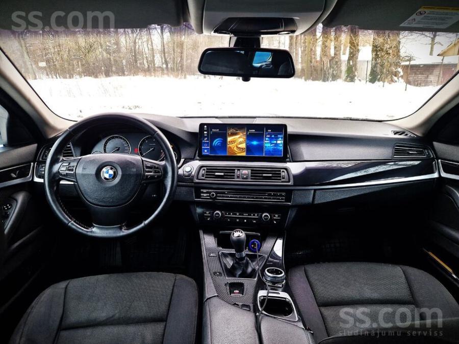 Melns BMW 520 2011 Tallina, ar dzinēja tilpumu 2.00 L un nobraukumu 379 tūkst. km par 5700 €, foto 14 vietnē AUTOMOTO.COM.LV