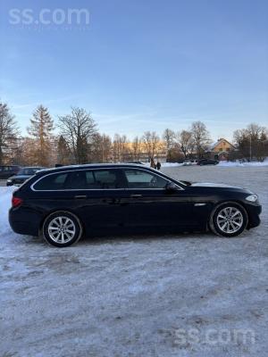 Black BMW 520 2011 in Liepaja, with an engine capacity of 2.00 L and mileage of 319 thousand km for 8100 €, photo 2 on AUTOMOTO.COM.LV