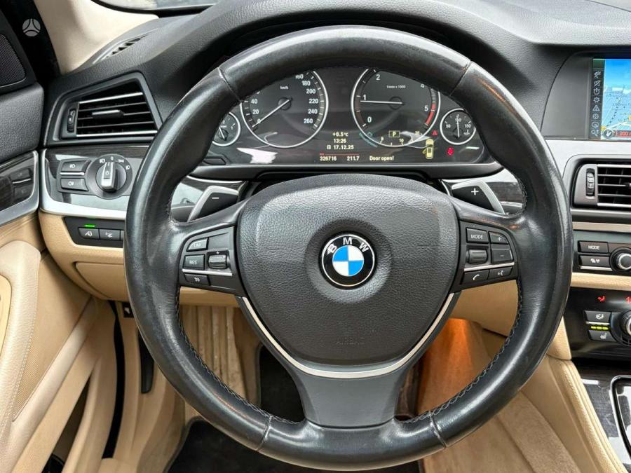 Melns BMW 520 2011 Mažeikiai, ar dzinēja tilpumu 2.00 L un nobraukumu 323 tūkst. km par 8100 €, foto 12 vietnē AUTOMOTO.COM.LV