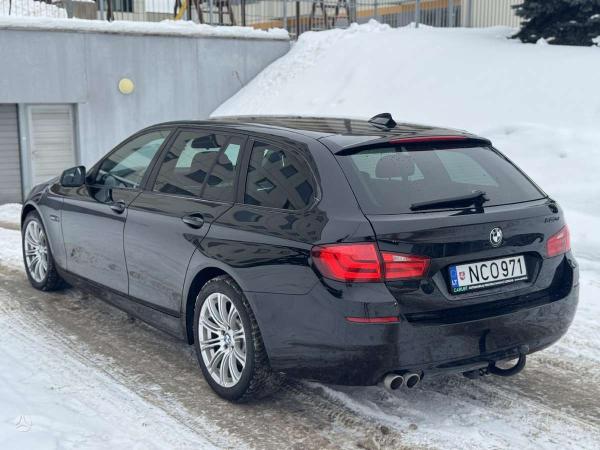 Melns BMW 520 2011 Viļņa, ar dzinēja tilpumu 2.00 L un nobraukumu 361 tūkst. km par 8200 €, foto 6 vietnē AUTOMOTO.COM.LV