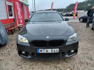 Black BMW 520 2011 in Vilnius, with an engine capacity of 2.00 L and mileage of 395 thousand km for 8000 €, photo 2 on AUTOMOTO.COM.LV