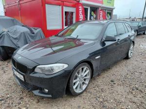 Black BMW 520 2011 in Vilnius, with an engine capacity of 2.00 L and mileage of 395 thousand km for 8000 €, photo 3 on AUTOMOTO.COM.LV