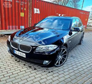 Melns BMW 520 2011 Radviliškis, ar dzinēja tilpumu 2.00 L un nobraukumu 383 tūkst. km par 5950 €, foto  vietnē AUTOMOTO.COM.LV